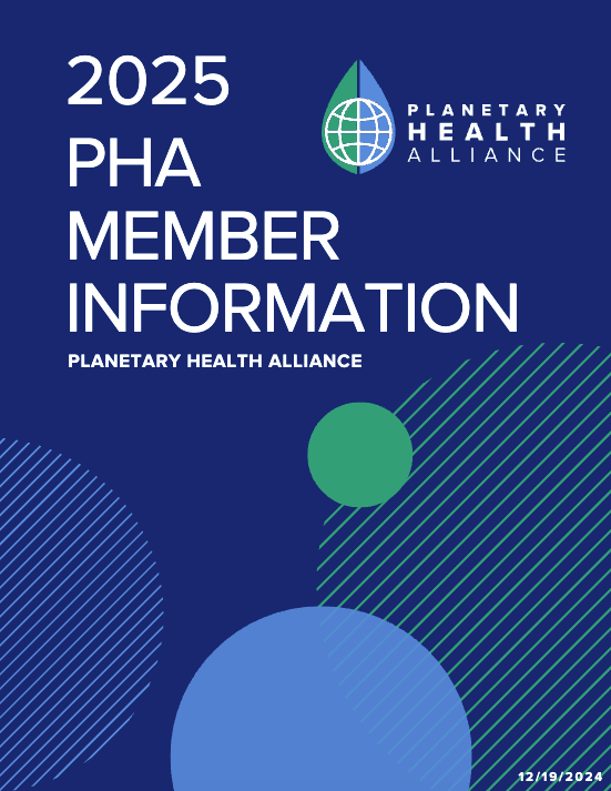 Become a PHA Member - Planetary Health Alliance