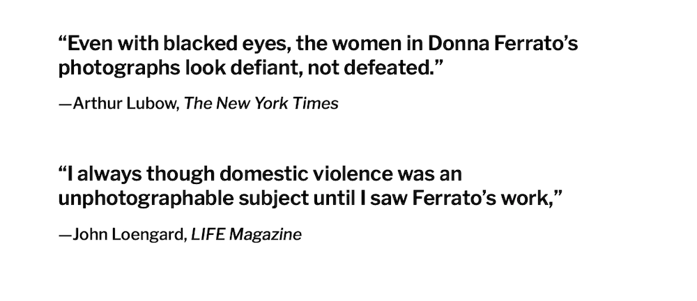 Selected Quotes - Donna Ferrato Photography